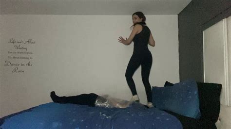 Sadistic Queen Trampling S In Converse And Sneakers While Saran