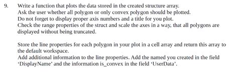 Write A Function That Plots The Data Stored In The