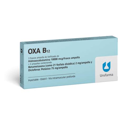 Oxa B12 Inyectable X 3 Amp — San Roque
