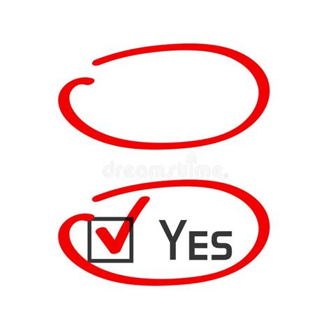 Circle Correct Answer Stock Illustrations 3845 Circle Correct Answer