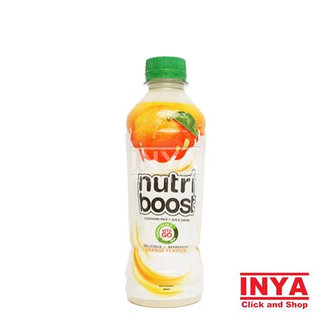 Jual Nutri Boost Orange Flavour 300ml Minuman Rasa Jeruk Soft Drink