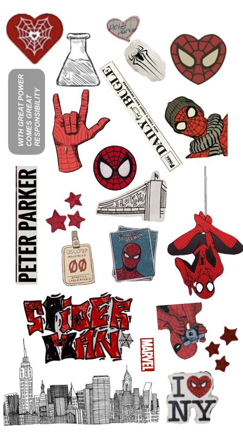Spiderman Sticker Set Artofit