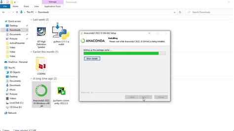 how to install anaconda3 on windows 10 with no error youtube