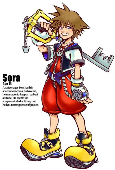 Sora Characters And Art Kingdom Hearts Sora Popsicle Kingdom