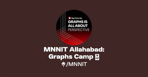 Mnnit Allahabad Graphs Camp ⛺ Linktree
