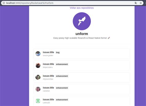 Github Victor Timoteorepositorio Github React