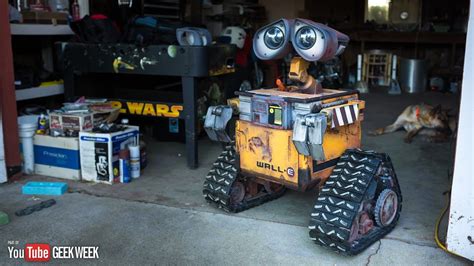 Wall E På Riktigt Imponerande Bygge Feber Pryl
