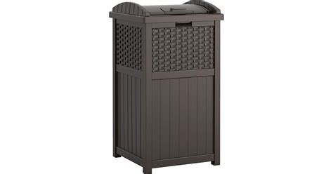 Suncast Hideaway Trash Can Replacement Lid At Trent Ragland Blog