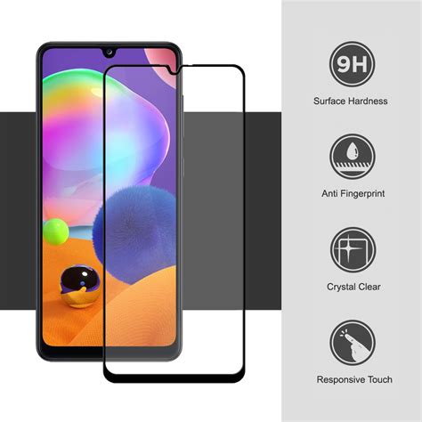 Full Tempered Glass Screen Protector For Samsung Galaxy A31
