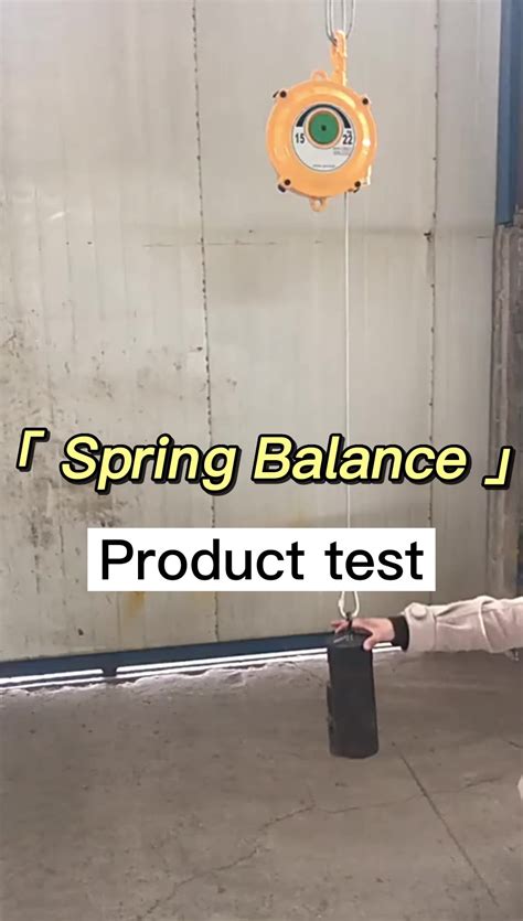Light Model Spring Balancer 1kg To 120 Kg Balancing Machine Tool