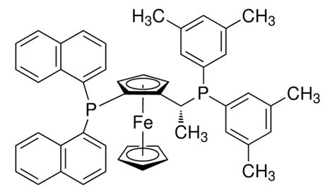 R 1 Sp 2 Di 1 Naphthyl Phosphino Ferrocenyl Ethyldi 3 5 Xylyl