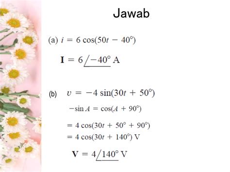 Phasor Dan Sinusoidal Rangkaian Ac Pptx