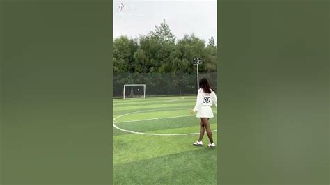 치마 입고 차는데 다 보일듯 검스녀 Shorts 여자축구 틱톡 치마 Youtube