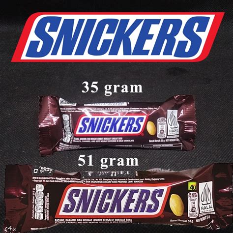 Jual Snickers Chocolate Bar Coklat 35g 51g 35 Gram 51 Gram Shopee