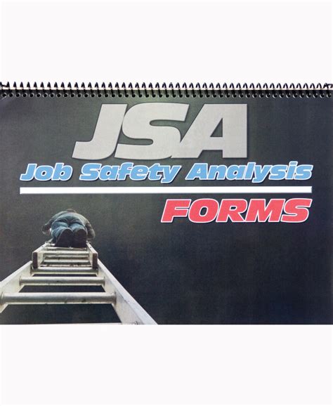 Job Safety Analysis Logbook A4 Size Uniform Safety Signs