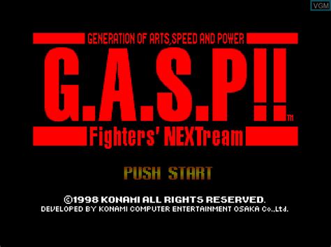 Gasp Fighters Nextream For Nintendo 64 The Video Games Museum