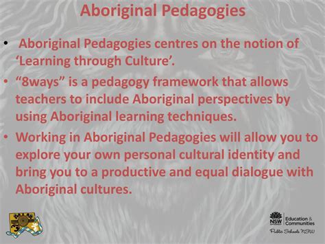 Ppt 8 Ways Aboriginal Pedagogies From Western Nsw Powerpoint