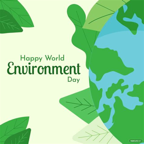 Happy World Environment Day Vector In Illustrator Psd  Png Eps