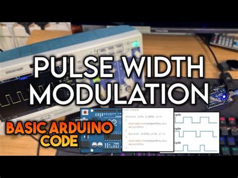 How To Create A PWM Signal Using The Arduino Uno For Beginners YouTube