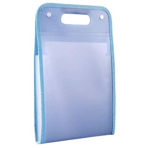 Witspace File Folders Plastic A4 Expandable File Wallet With Snap