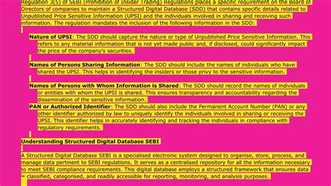 Structured Digital Database Sebi Pptx