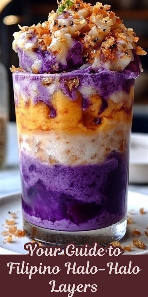 Halo Halo Dessert Recipe Yumfoodusa Recipe Filipino Food Dessert Filipino Desserts Easy