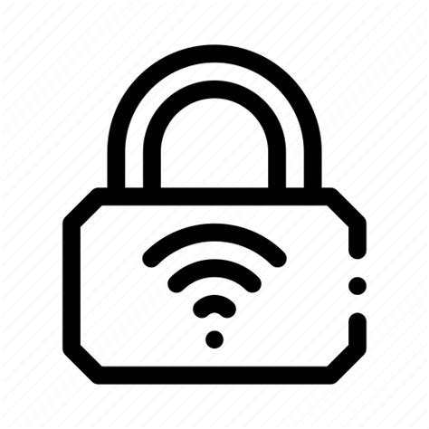 padlock secure locked security signal icon download on iconfinder