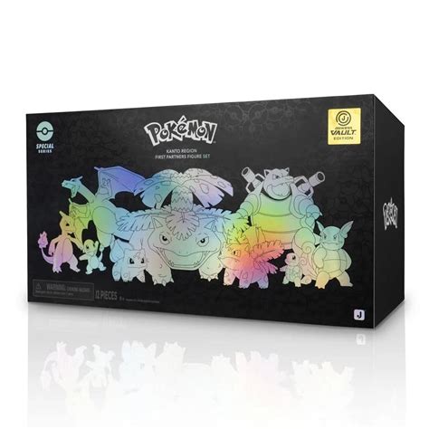 New Pokémon Kanto Region First Partners Set Debuts From Jazwares