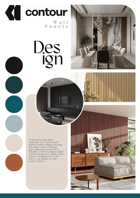 Contour Mdf Wall Panel In Mumbai 9 Ft X 5 Inch At ₹ 1500piece In