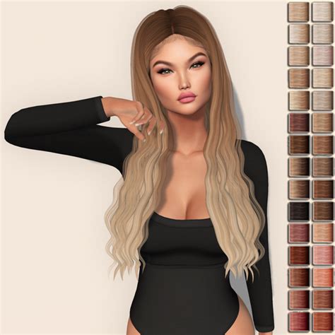 Second Life Marketplace Demo Nocruel Lanoche Mesh Hair