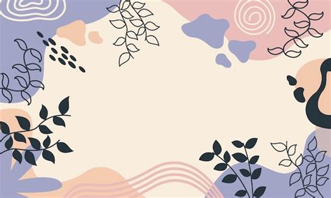 Premium Vector Cute Abstract Minimalis Flat Colorful Backound