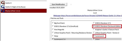 i can t use d3d11 renderer r worldofgothic