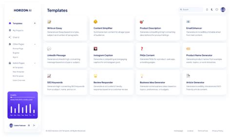 Horizon Ai Template The Best Chatbot Website Template For Ai Powered