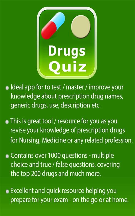 Medication And Pharmaceutical Drugs Quiz App On The Amazon Appstore