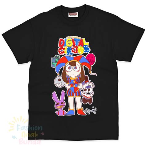 ล่าสุด เสื้อยืดเด็ก The Amazing Digital Circus Roblox Shopee Thailand