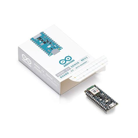 arduino nano 33 ble sense rev2 avec en têtes elektor