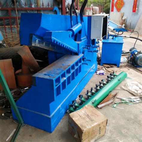 废旧钢筋切断机 曲阜市废品回收站用鳄鱼剪切机 废旧钢材剪切机 阿里巴巴