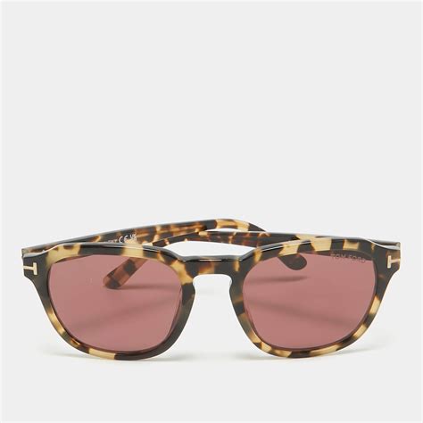 Tom Ford Tortoise Brown Avery Tf931 Square Sunglasses Tom Ford The