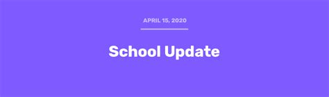 School Update 41520 Ps20 Anna Silver School