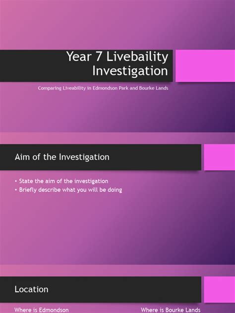 Yr7 Fieldwork Powerpoint Template Pdf