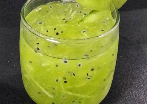 Resep Es Melon Serut Selasih Oleh Cipeh Cookpad