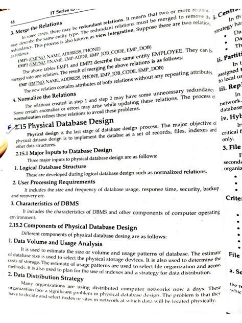 Physical Database Design Pdf