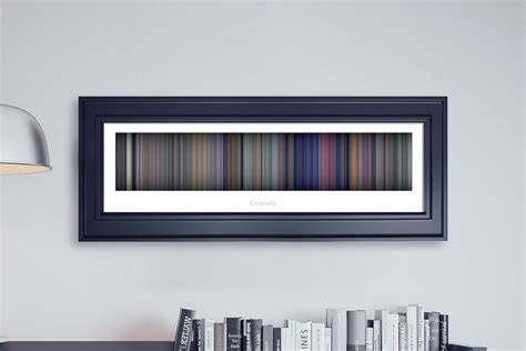 Cinderella Movie Poster Movie Barcode Disney Print Wall Decor Panoramic Etsy