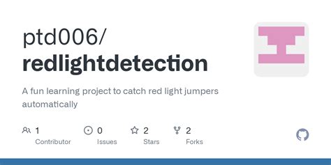 Github Ptd Redlightdetection A Fun Learning Project To Catch Red Light Jumpers Automatically