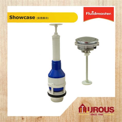 Fluidmaster Single Flush Push Button Top Push Flush Valve 520a01 2