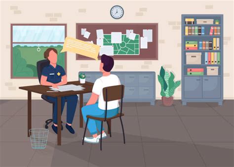 120 Interigation Room Stock Illustrations Royalty Free Vector