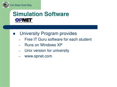 PPT - Student Projects in Computer Networking: Simulation versus Coding PowerPoint Presentation ...
