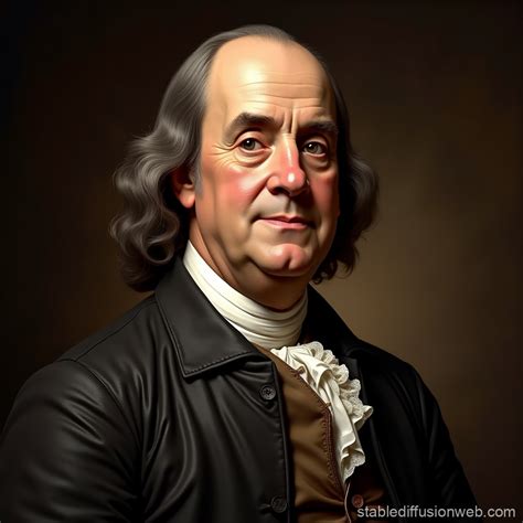 Create A Realistic Image Of Benjamin Franklin Prompts Stable