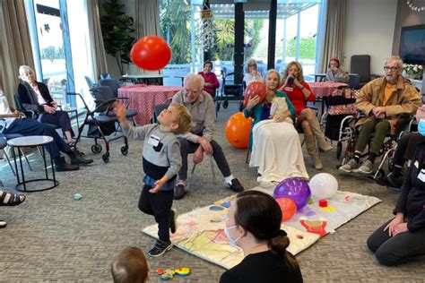 Fun Times Had By Both Young And Old Regis Aged Care