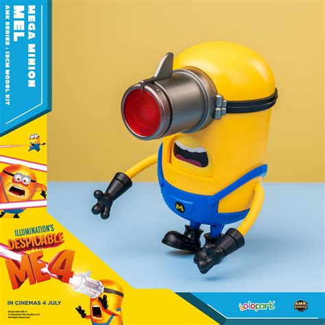 Despicable Me 4 Amk Series Mega Minion Mel Model Kit Yolopark